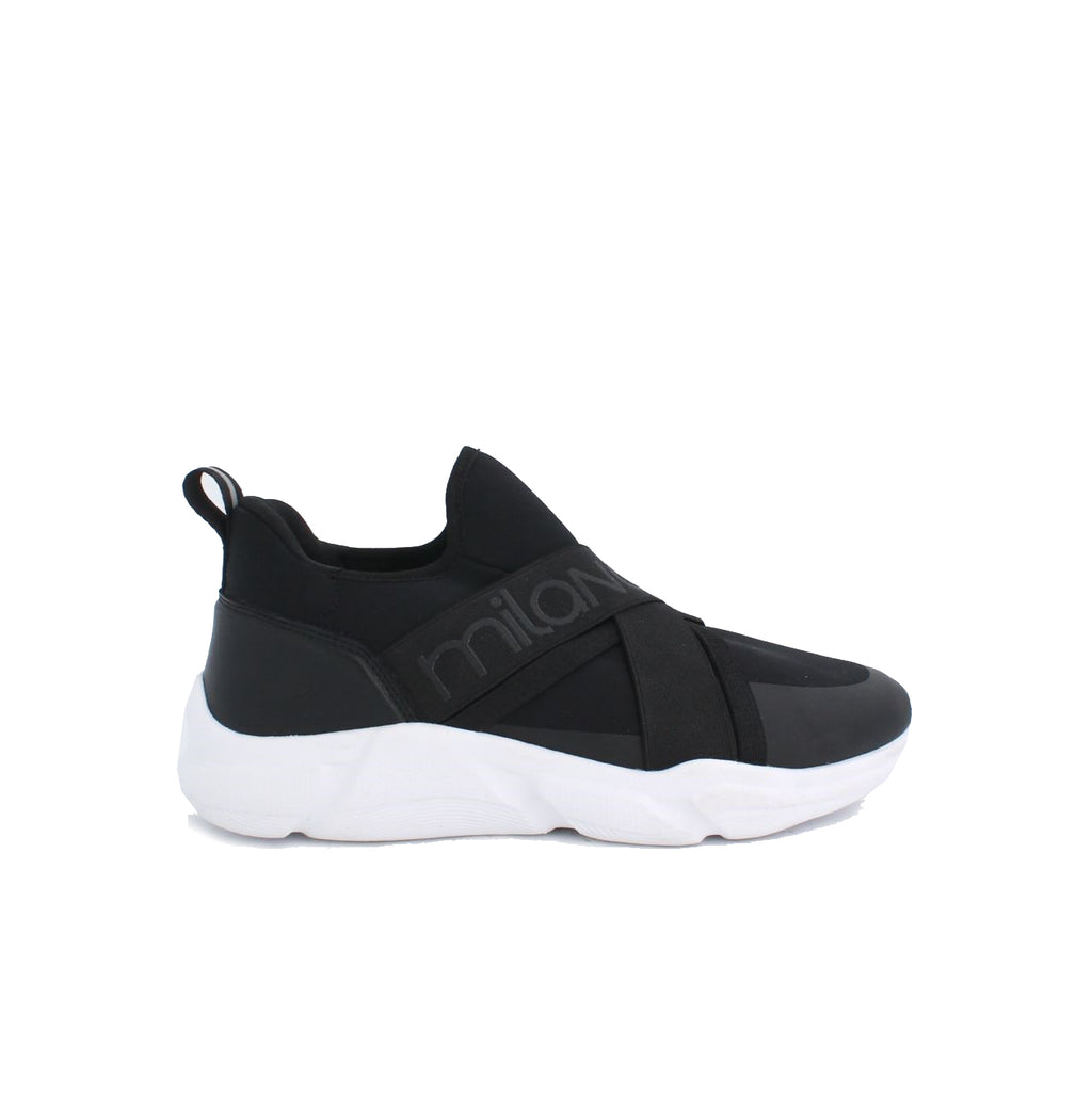 DABRIA - UNISEX TRAINERS - BLACK - BY MILANO
